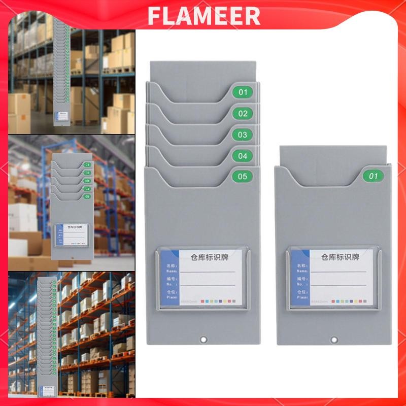 [Flameer] Time Cards Rack Holder Warehouse Office to Attendance Time ...