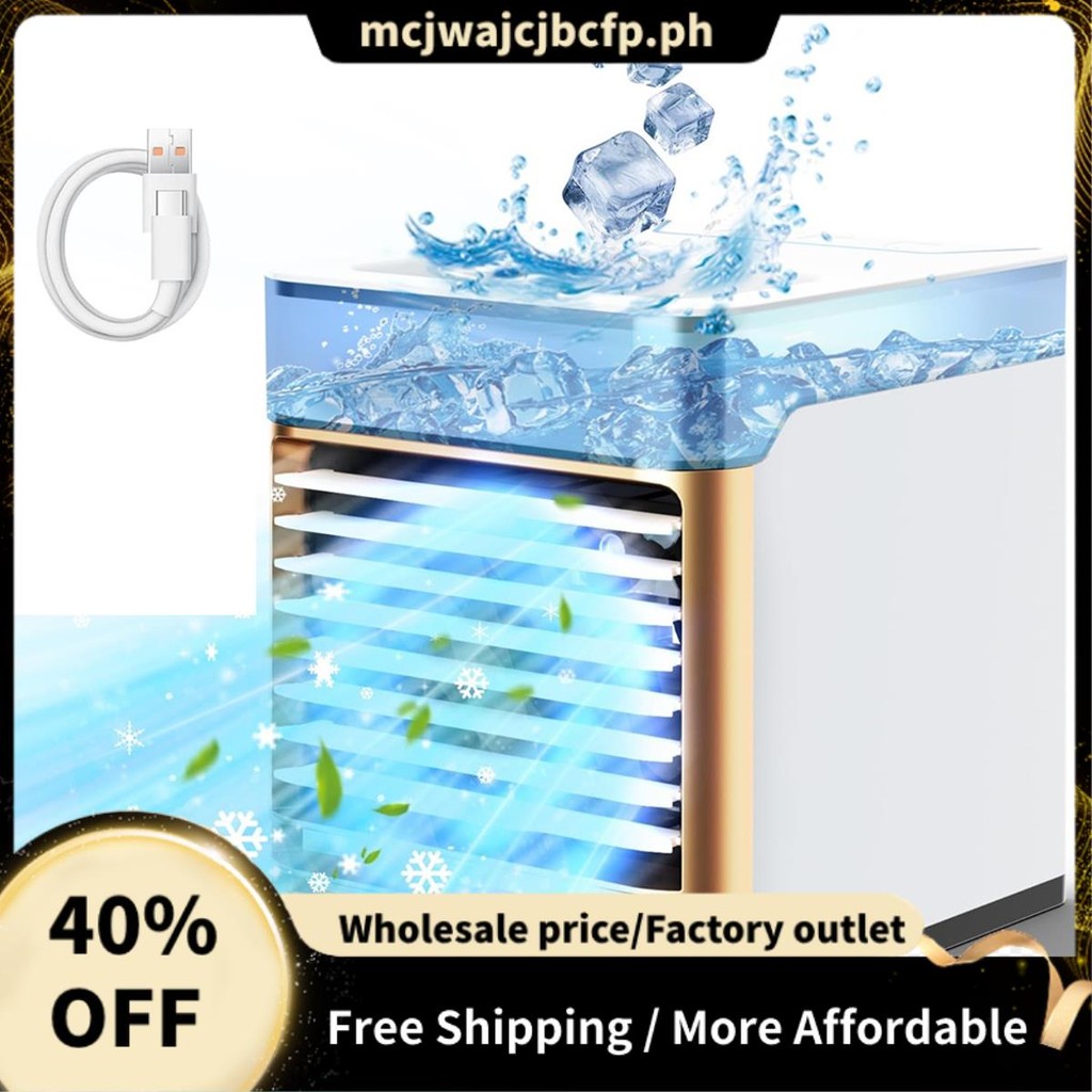 Perfect , Cooling Fan with 7 Colors LED Light, Ice Cooling Fan ...