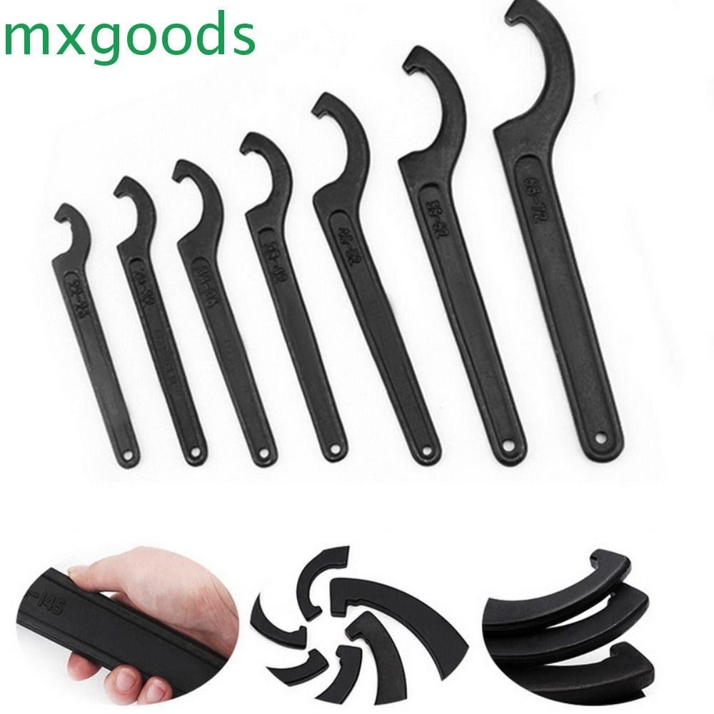 MXGOODS Hook Wrench, Round Nut Adjustment C Hook Spanner, Portable Pre ...