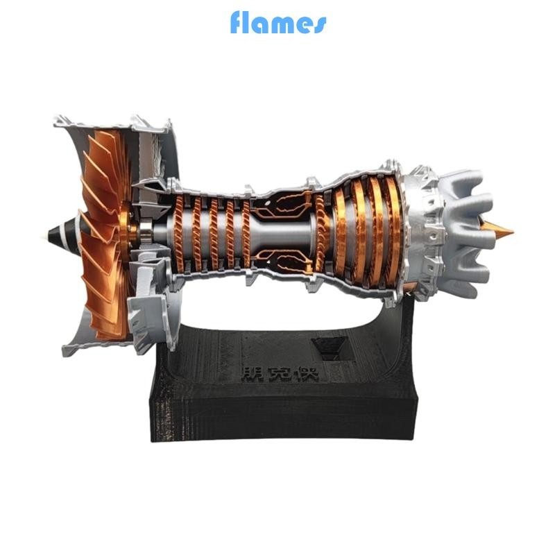 FL Aircraft Engine Model Turbofan Engine Model Educational Toy Science ...