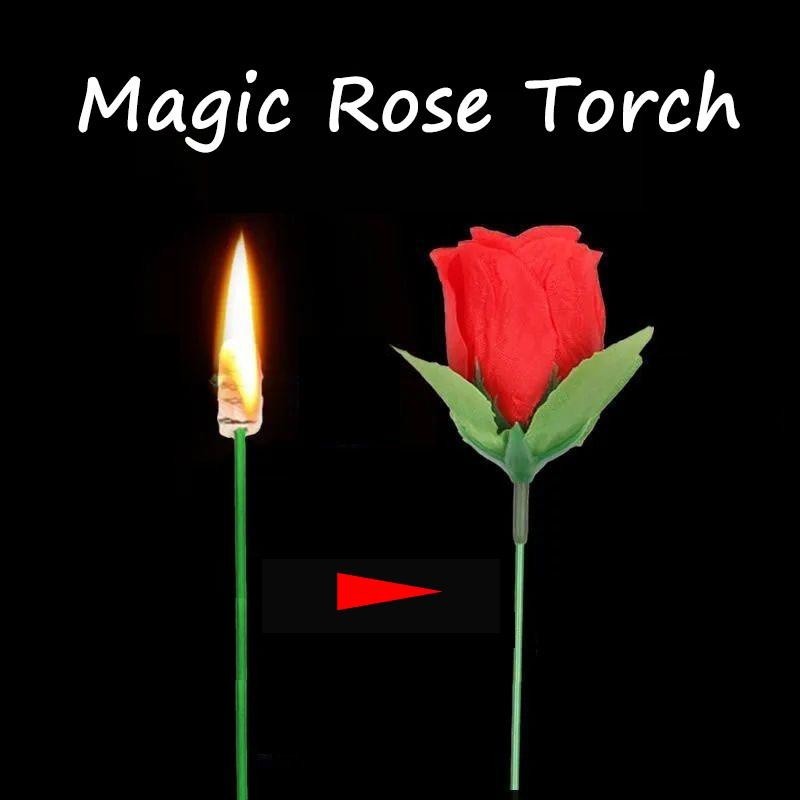 Magic Trick Flame Torch To Flower Magic Rose Trick | Shopee Philippines