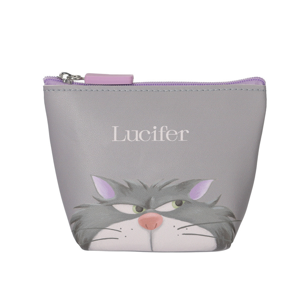 MINISO Disney Cat Collection Trapezoid Coin Purse Gray Lu | Shopee ...