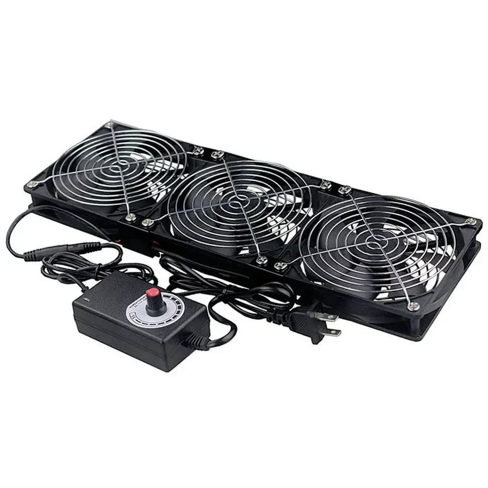 120mm 3000RPM Fan Cooling with Controller 12cm 12V 220V Btc Machine ...