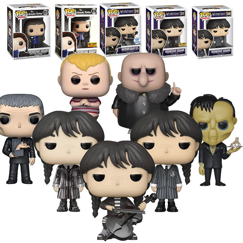 Funko Pop The Addams Family Figure Wednesday Addams Lurch Pugsley ...