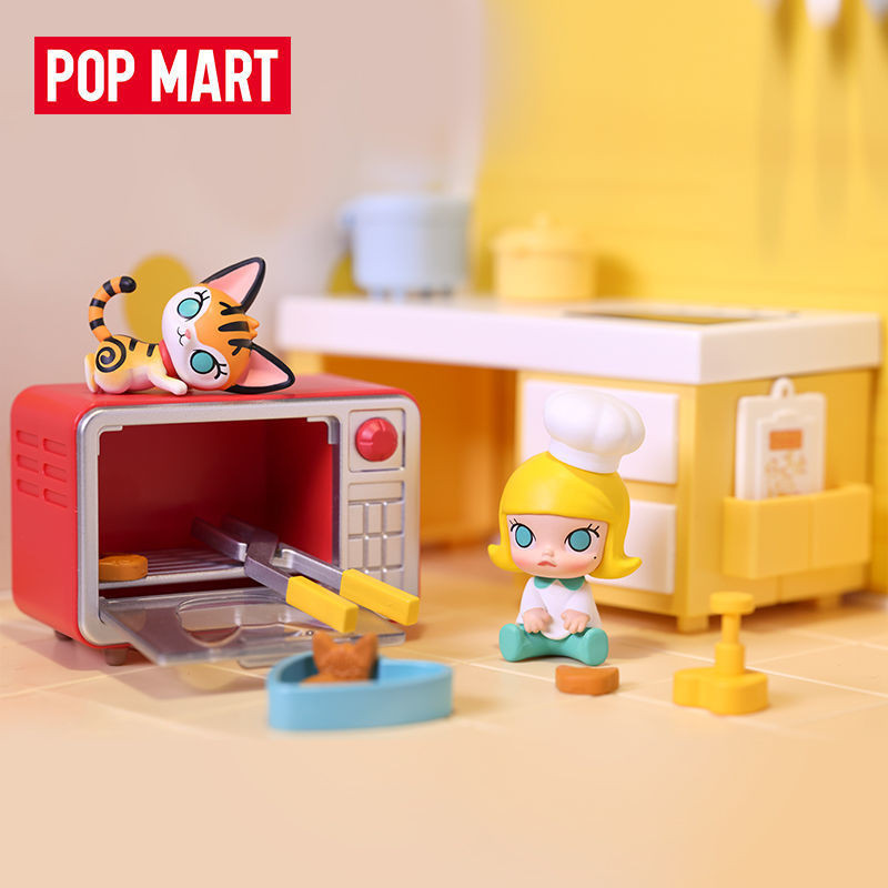 Official GENUINE Popmart MOLLY Cooking Series Model Figure Cute Gift ...