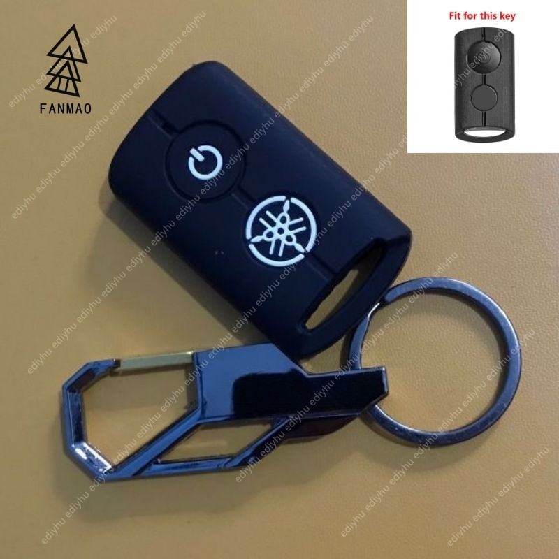 FANMAO Yamaha NVX XMAX NMAX 300 350 silicon remote smart key Cover Case ...