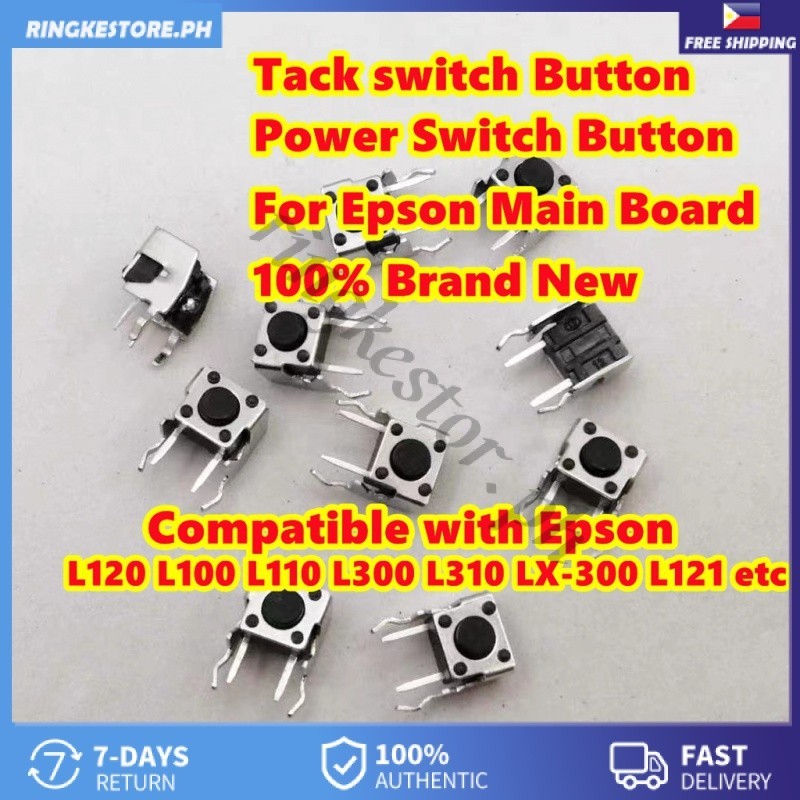 Tack switch Power Switch Button for Epson L120 L100 L110 L300 L310 ...