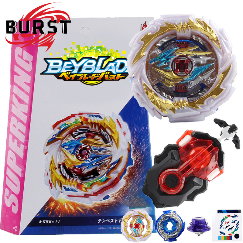 Beyblade Launcher Box Set Superking B-171 Tempest Dragon Beyblade Burst ...