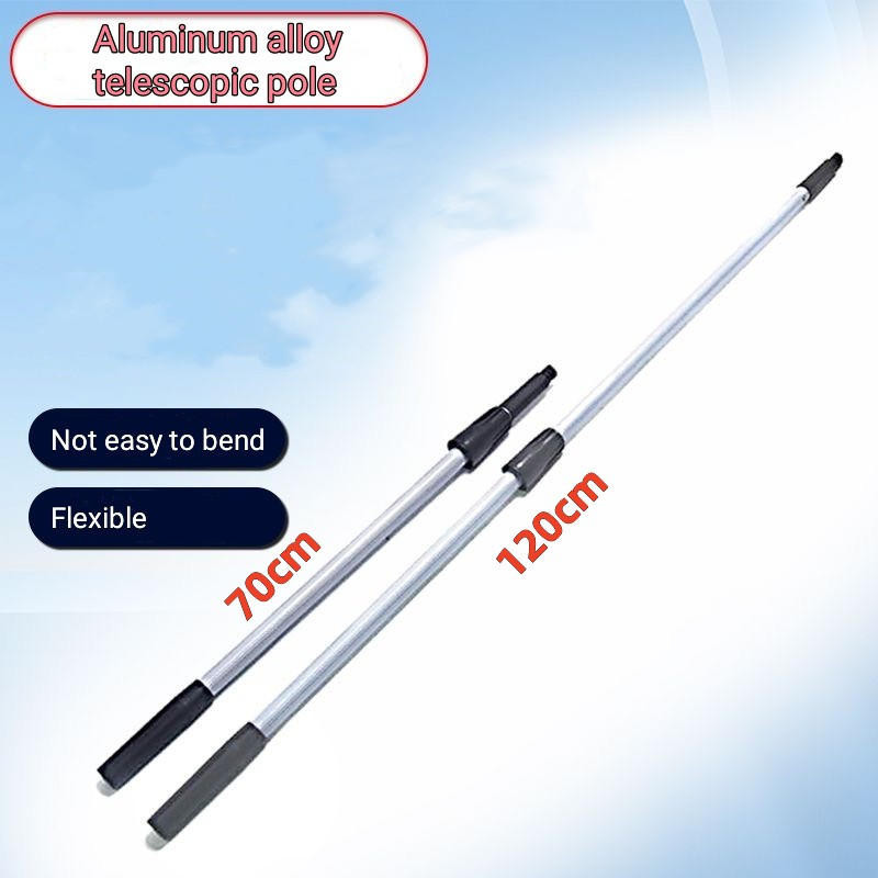 Aluminum Alloy Telescopic Extension Pole - up to 4ft/120cm for Squeegee ...