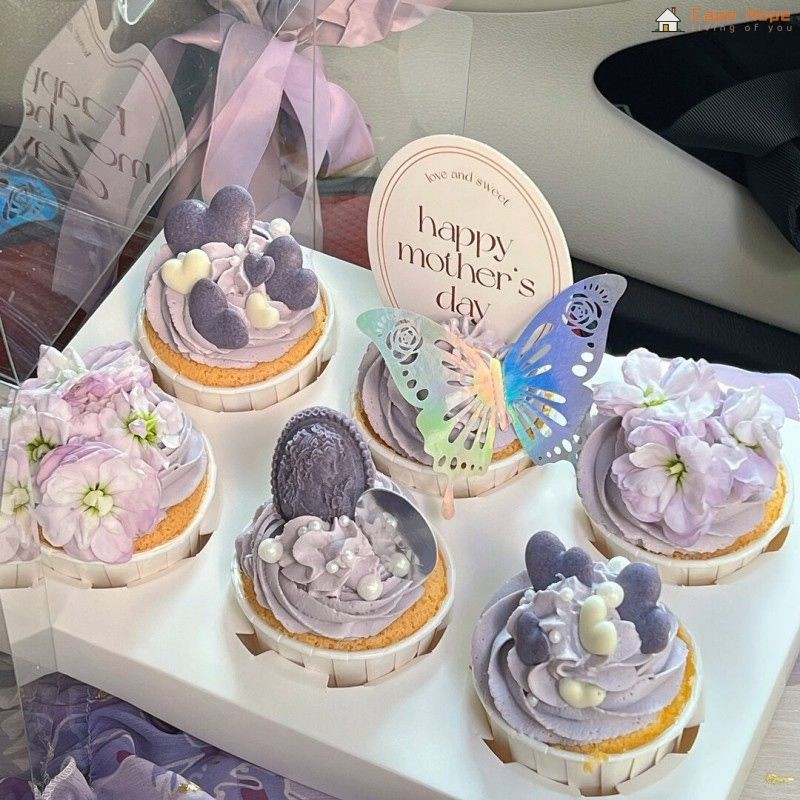 CAP☘️Birthday Cake Plugin Beautiful Cake Decoration Ins Style Cake ...
