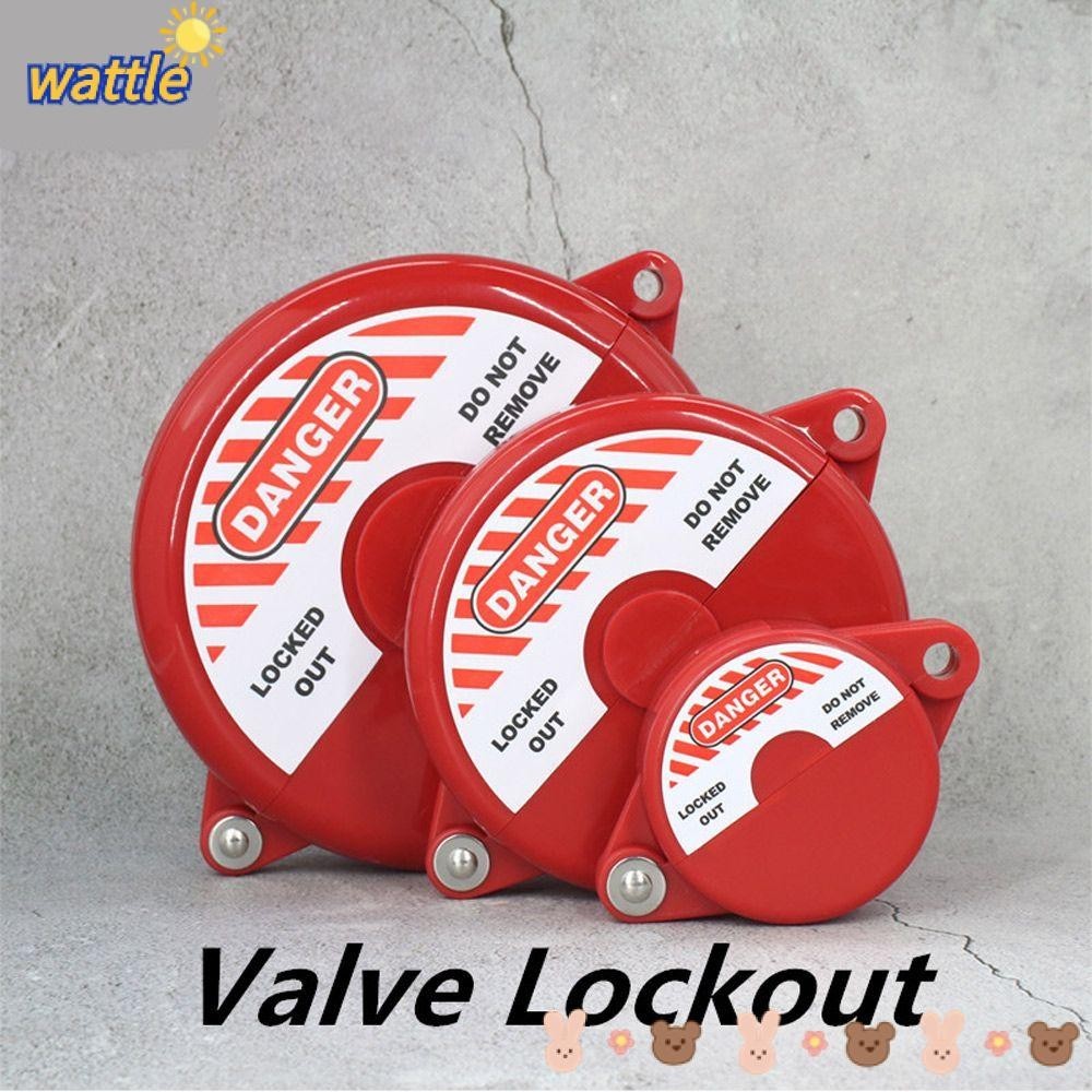 WATTLE Valve Locking Disc CYLINDER Tank Gate Valve Lockout Tank Gas ...