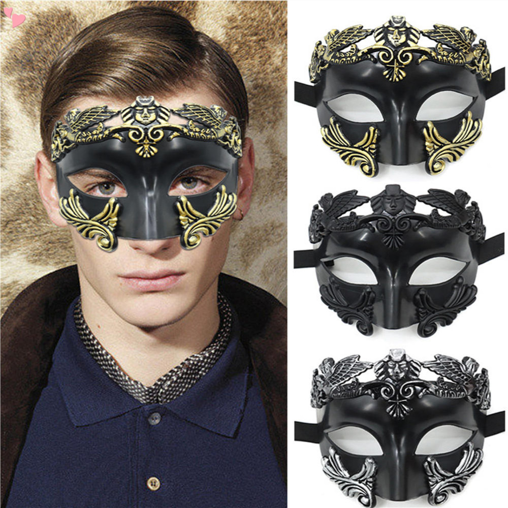 Masquerade Mask for Men Ancient Greek Roman Venice Mythological Mask ...