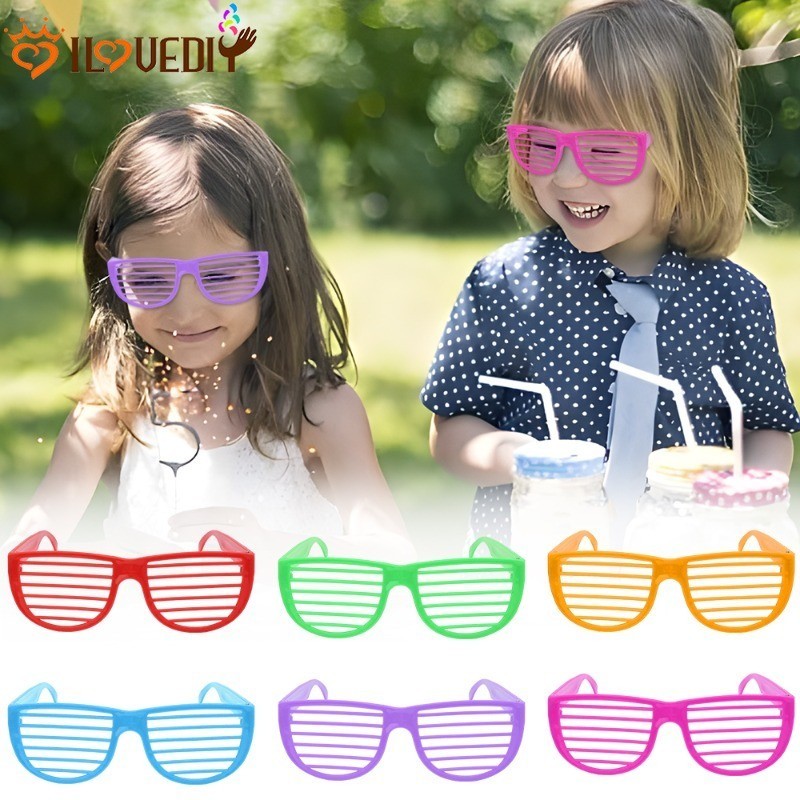 [ Featured ] Disco Dance Dress-Up - Neon Color Shutter Glasses ...
