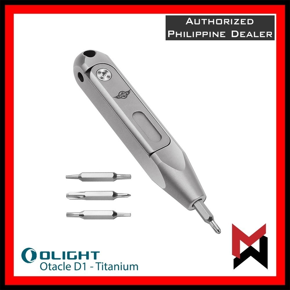 Olight Ti Otacle D1 - 4mm Titanium Multi-Bit Driver | Shopee Philippines