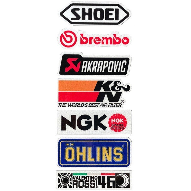 Motorcycle modification stickers, reflective and waterproof car ...
