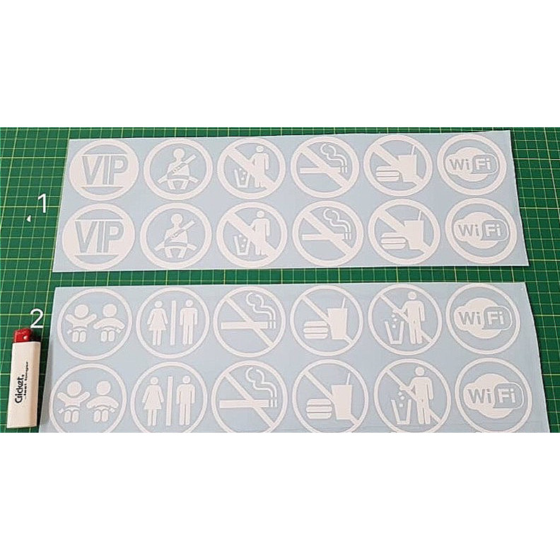 JDM Rear Window Sticker Cutting (Sticker Cermin Tampal Luar) Design ...