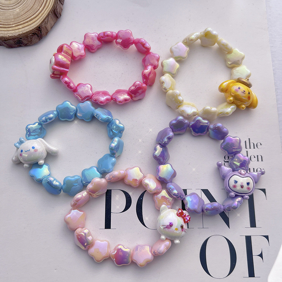 Sanrio Kuromi CInnamoroll Mymelody HelloKitty Pompompurin Cartoon Girl ...