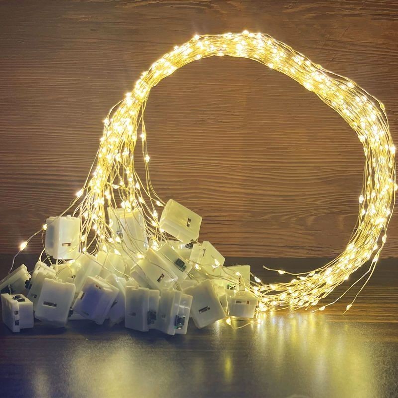 MOON 1/2/3M 3-mode LED light string fairy tale light battery light ...