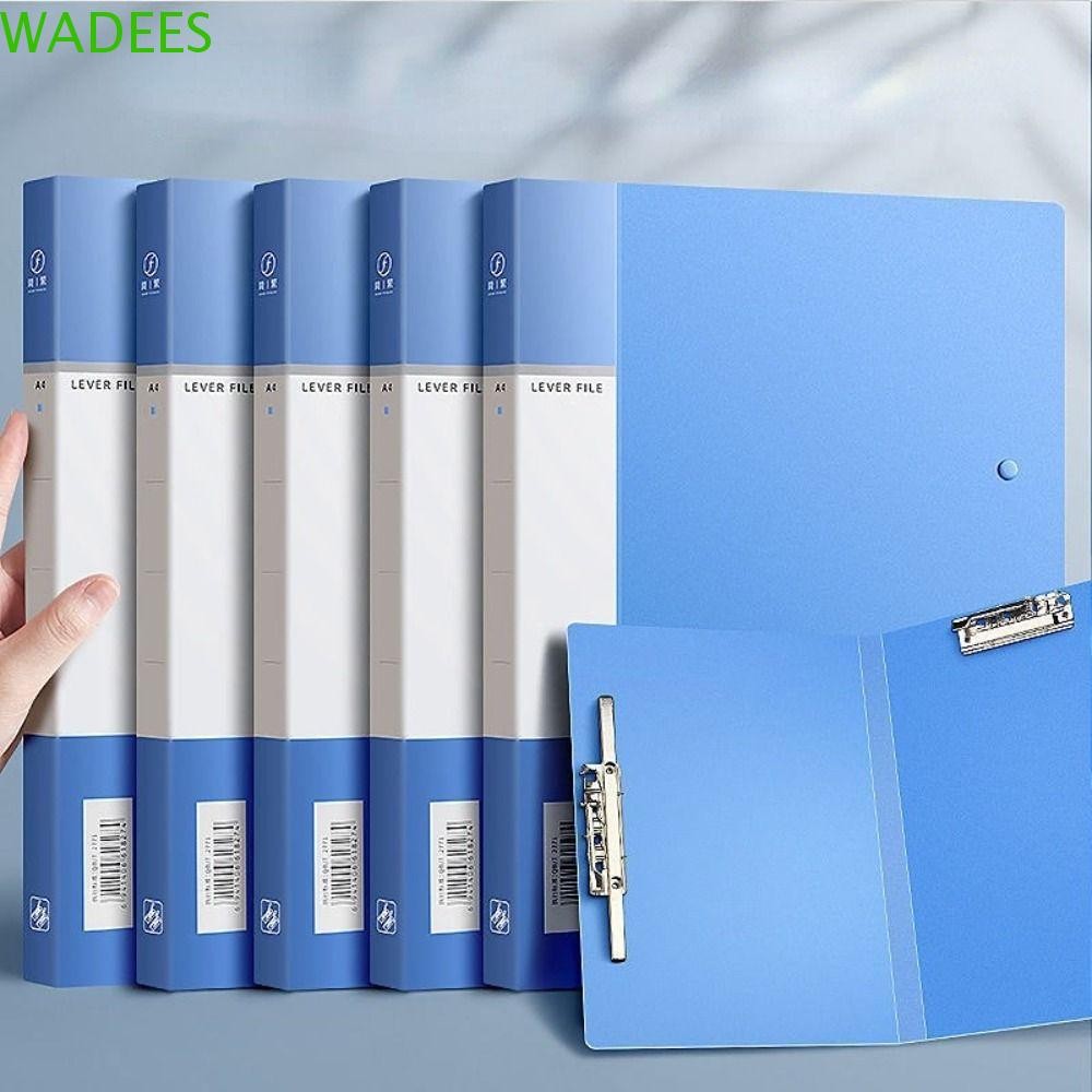 WADEES A4 File Folder Clipboard School Portable Documents Clip Receipt ...