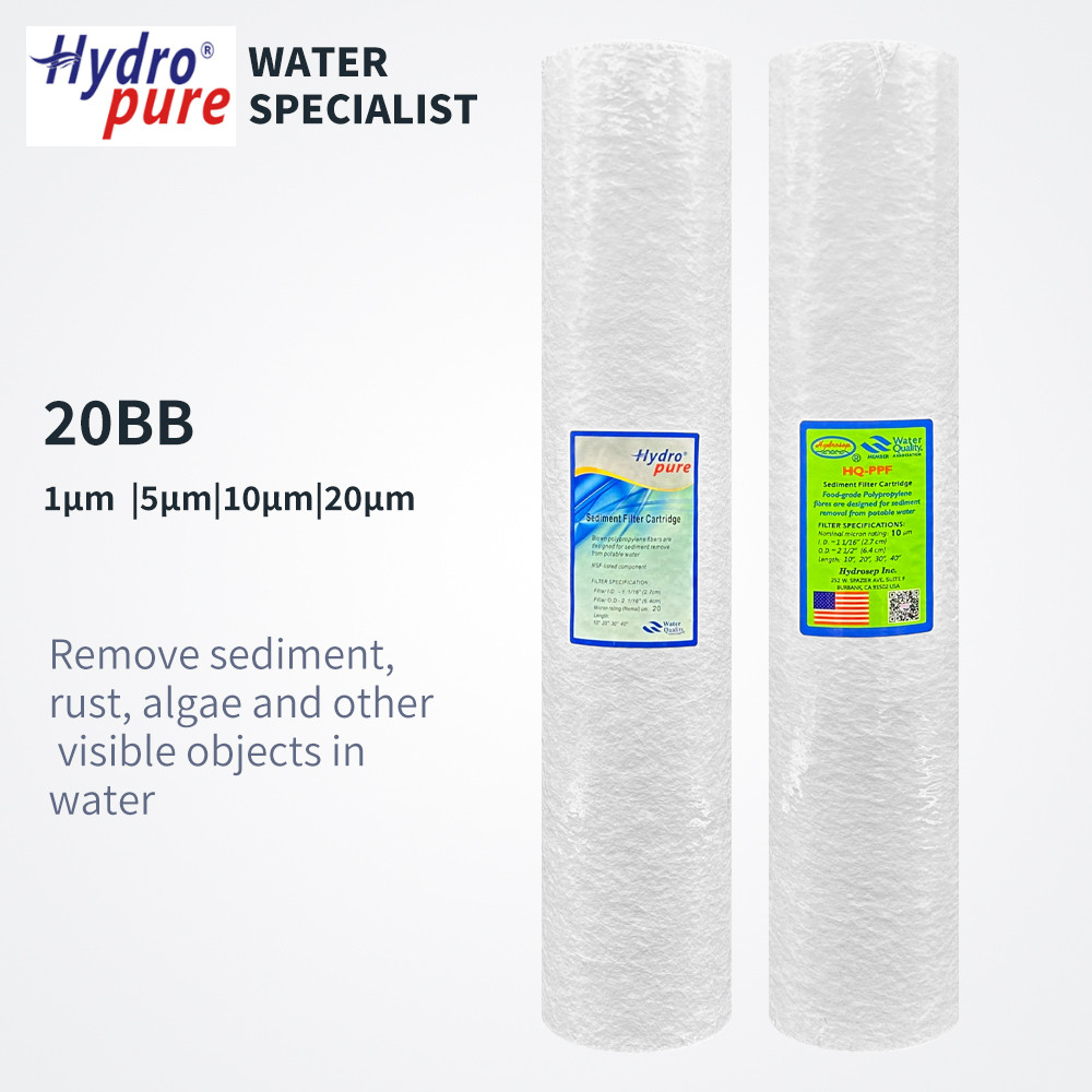 Hydrosep/Hydropure ali Sediment Filter Inches 20BB 1micron 5micron ...