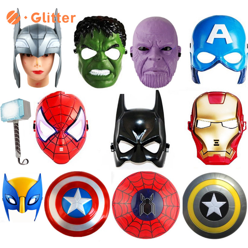 Marvel Avengers Superhero Captain America Spiderman Hulk Iron Man ...