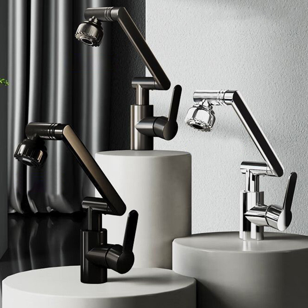 1080 Degree Swivel Faucet Mechanical Arm Kitchen Faucet for Washing ...