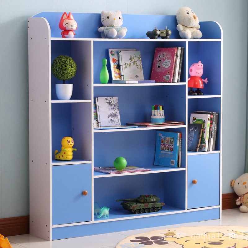 Children's Bookshelf Picture Book Rack Student Bookcase Simple ...