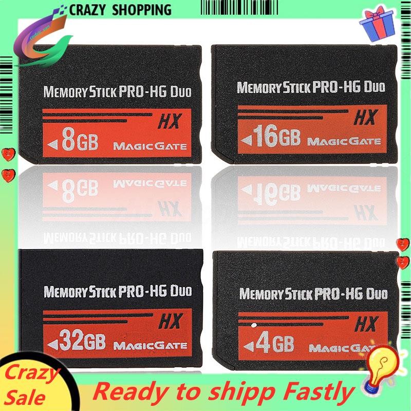 Memory Stick MS Pro Duo HX Flash Card For Sony PSP Cybershot Camera ...