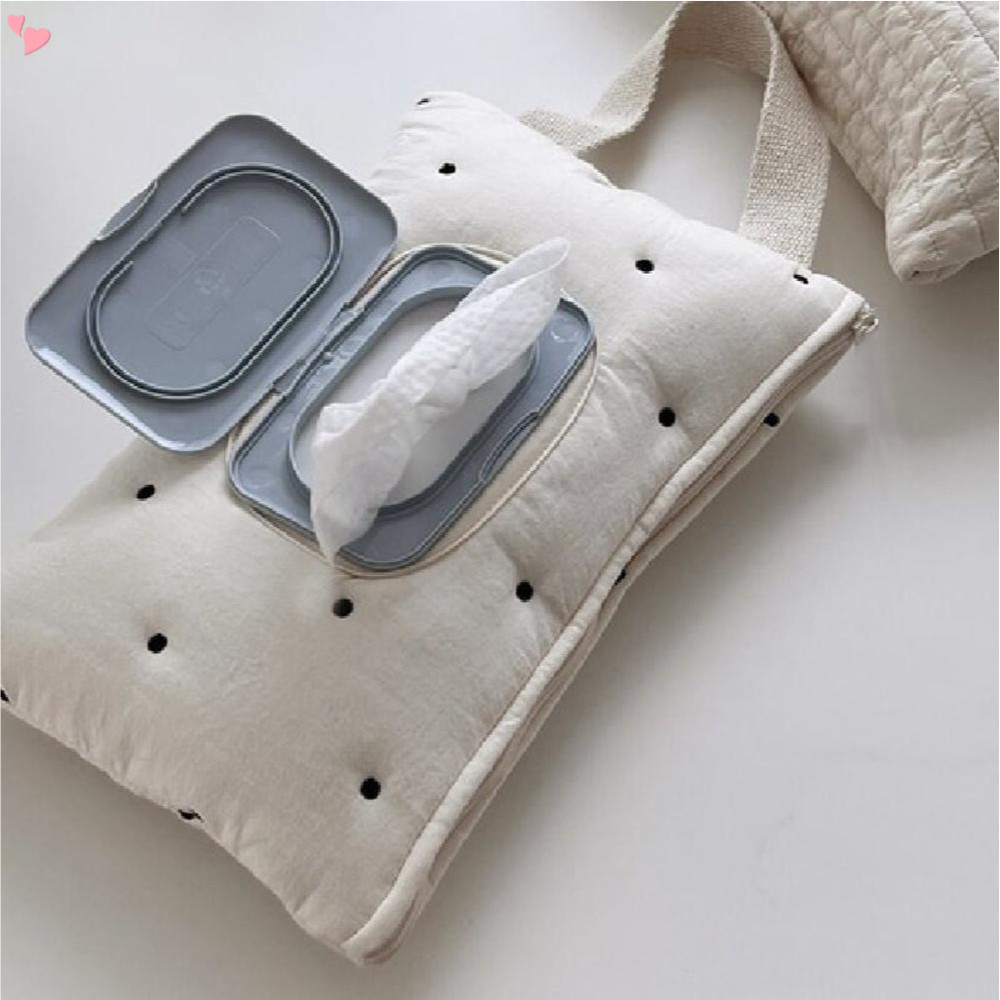Reusable Tissue Holder Cloth Tissue Box Hang Paper Towel Holder for Car ...