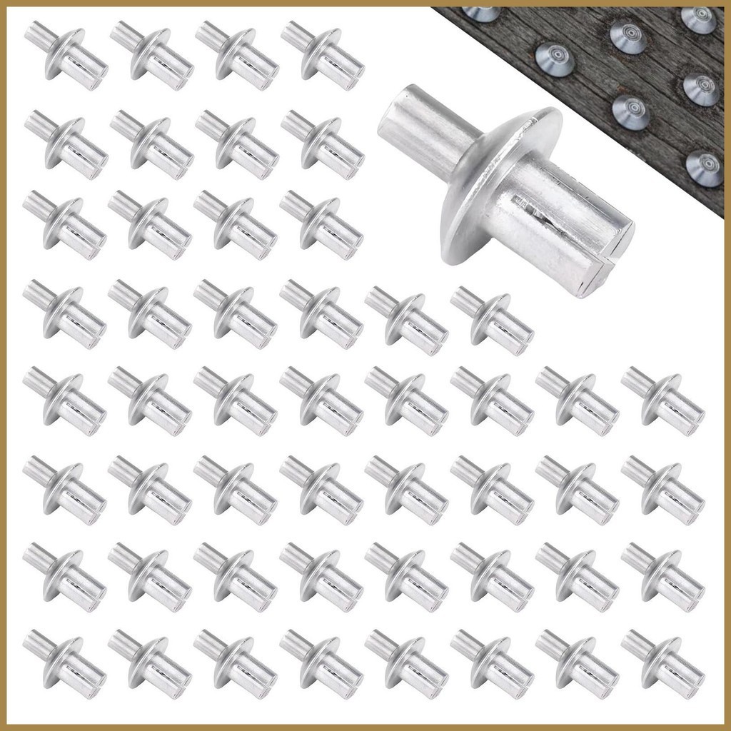 Aluminium Round Head Solid Rivets Pop Rivets Core Pulling Rivets Knock ...