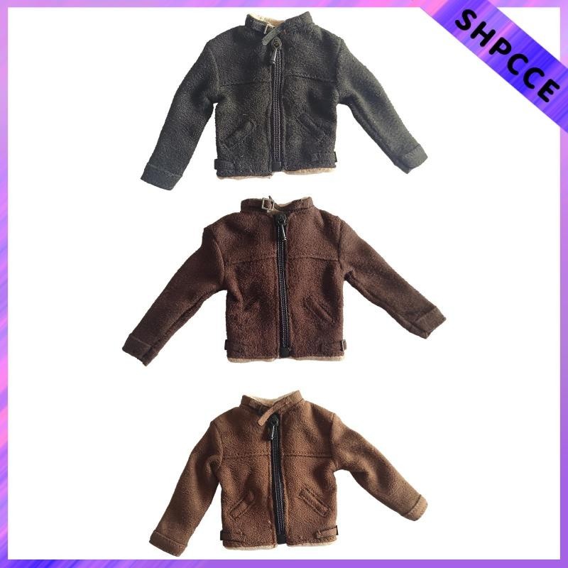 [Shpcce] 1/12 Scale Zipper Jacket Figure Clothes for 6" Male Action ...