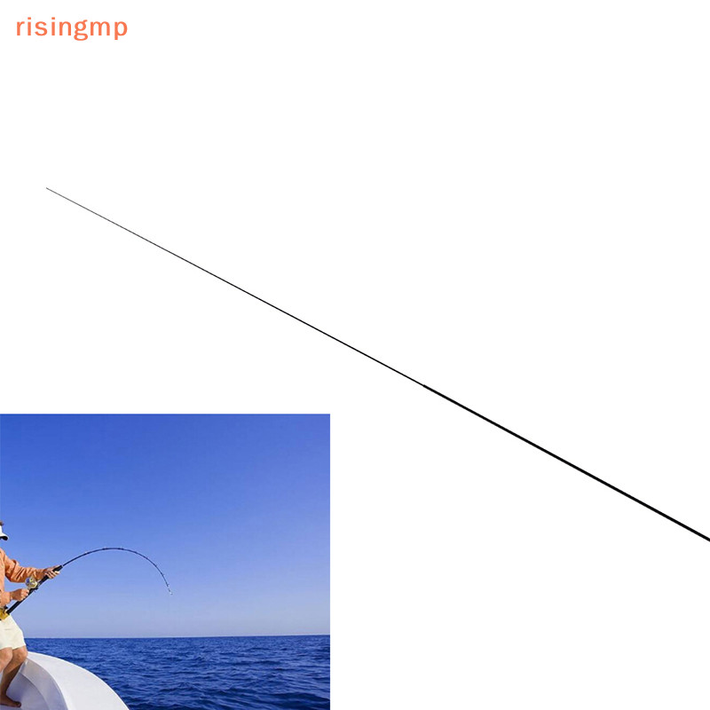 [risingmp] 56cm 2 intervals Fishing rod tips Solid and hollow carbon ...