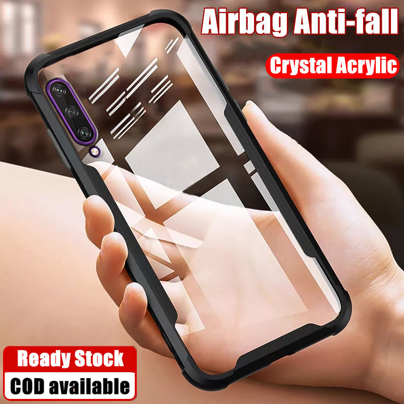 For Huawei Y9s STK-L21 L22 LX3 Slim Crystal Clear Wear-resisting Hard ...