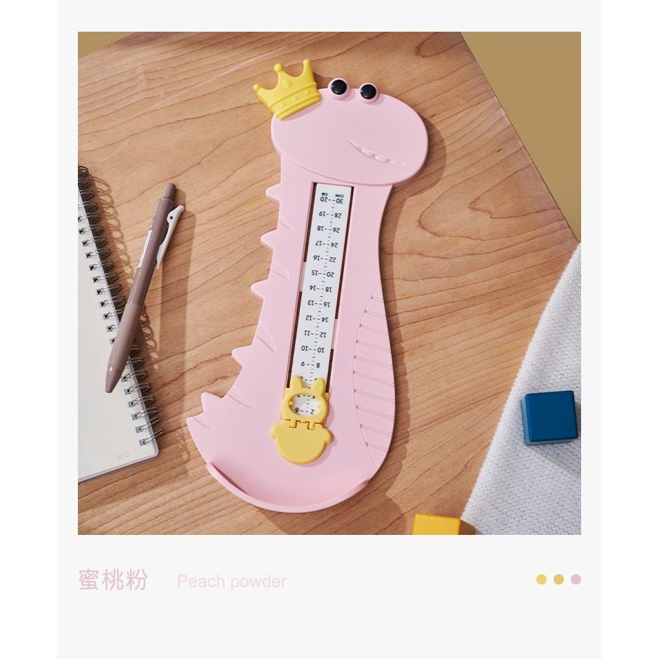 Dinosaur foot ruler, foot length ruler for children, accurate foot ...