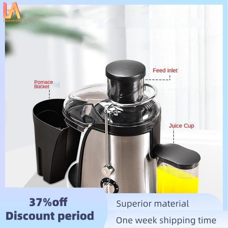 Stainless Steel Juicer Machine 400W Whole Fruit Vegetable Centrifugal ...