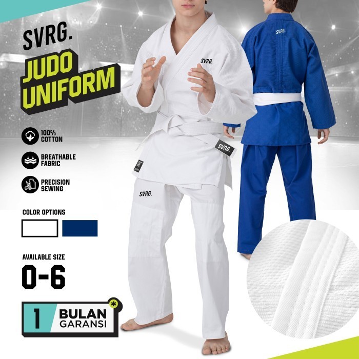 SVRG. Gi Judo Judogi Clothes - Keikogi Clothes - Judo Clothes One Set ...