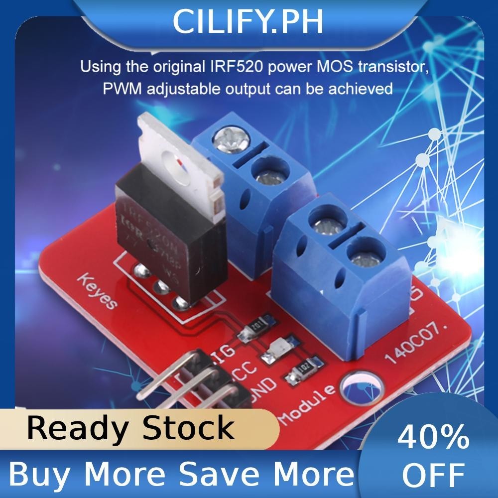 0 24v Top Mosfet Button Irf520 Mos Driver Module For Arduino Mcu Arm