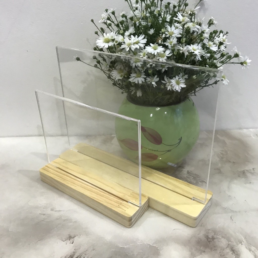 Menu Mica Wooden Sole A4 A5 A6 Desktop Documents In Office Restaurant ...