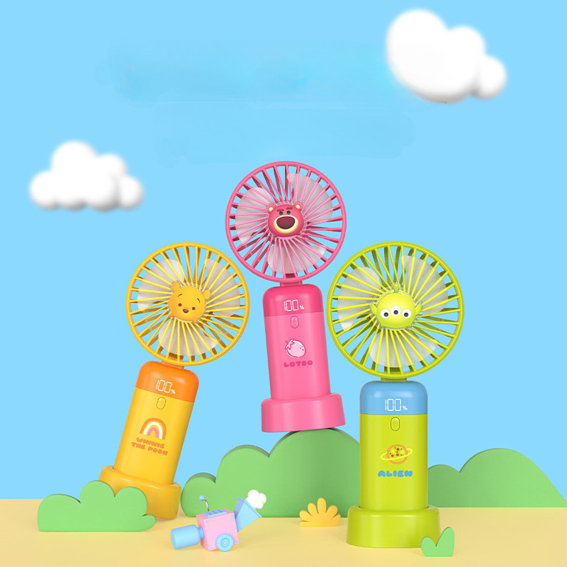 Disney JS-0105 Five Gears Handheld Desktop Small Fan Winnie The Pooh ...