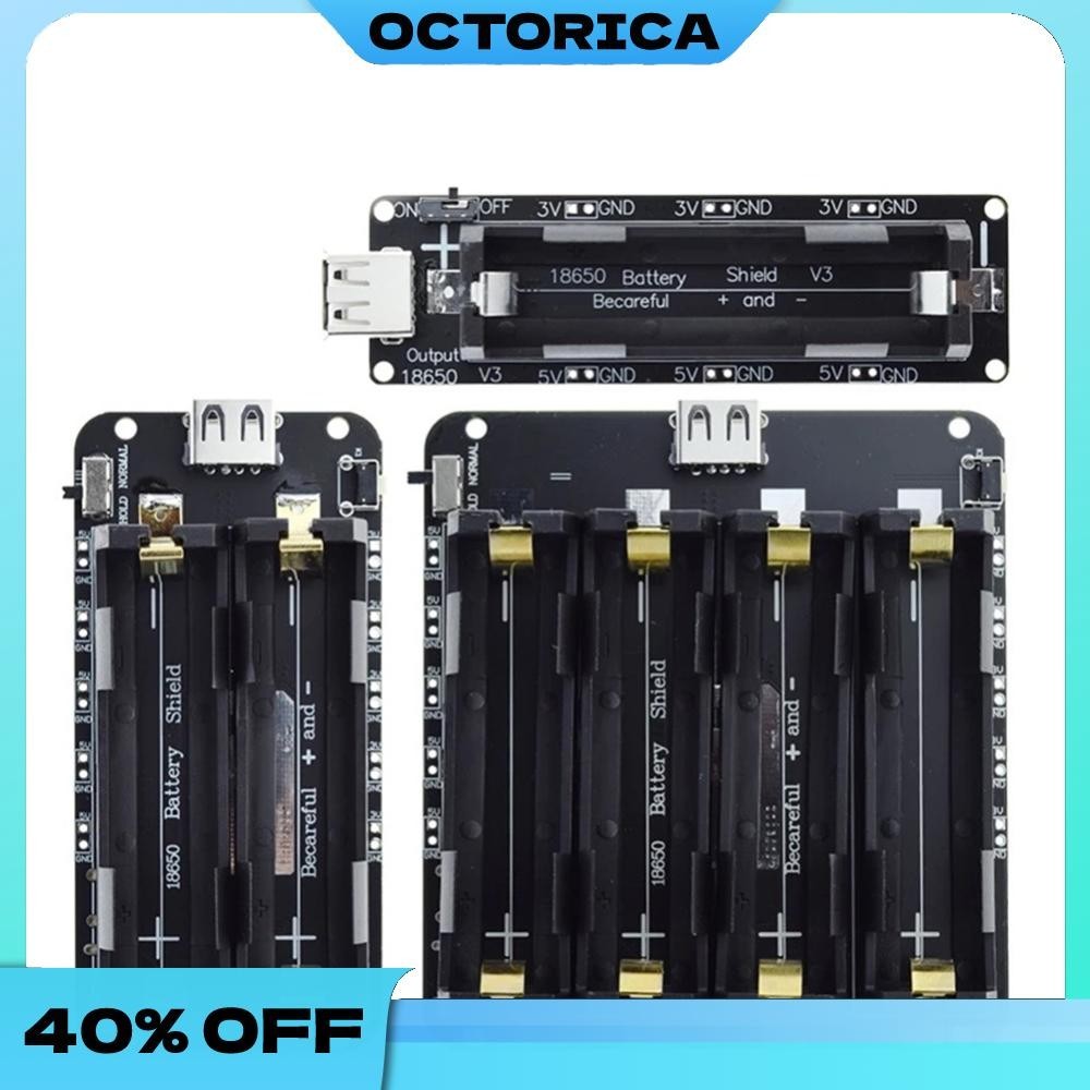 18650 Battery Holder Li-ion Battery V3 Shield Holder Micro USB for ...