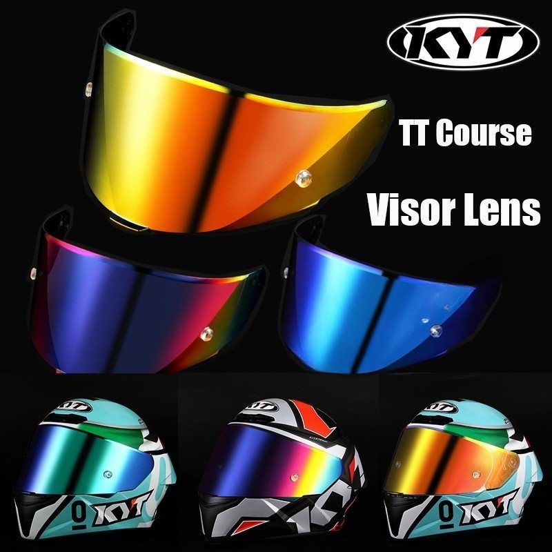 KYT TT Course Visor Lens FIt for Helmet KYT TT TTC Revo Lens | Shopee ...