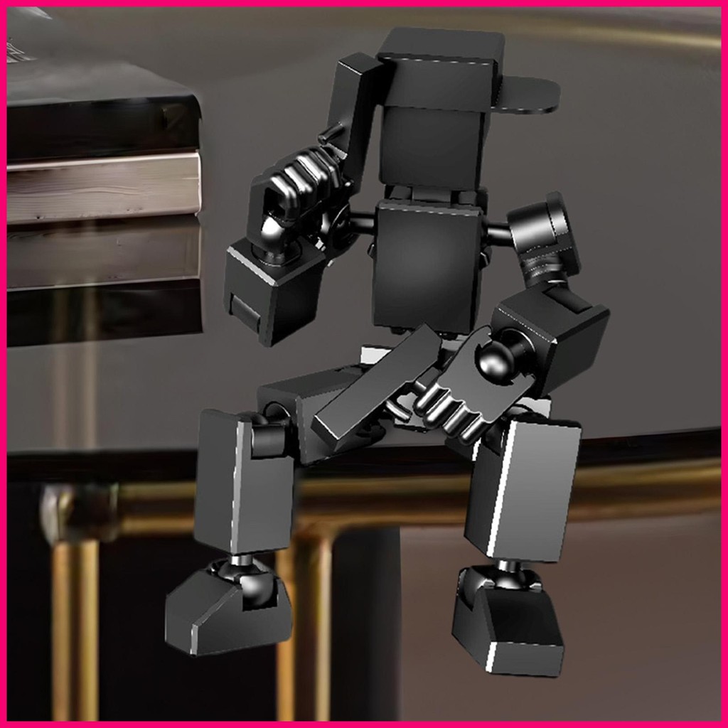 Robot Action Figure Unique Versatile Robot Action Figure Flexible 3D ...