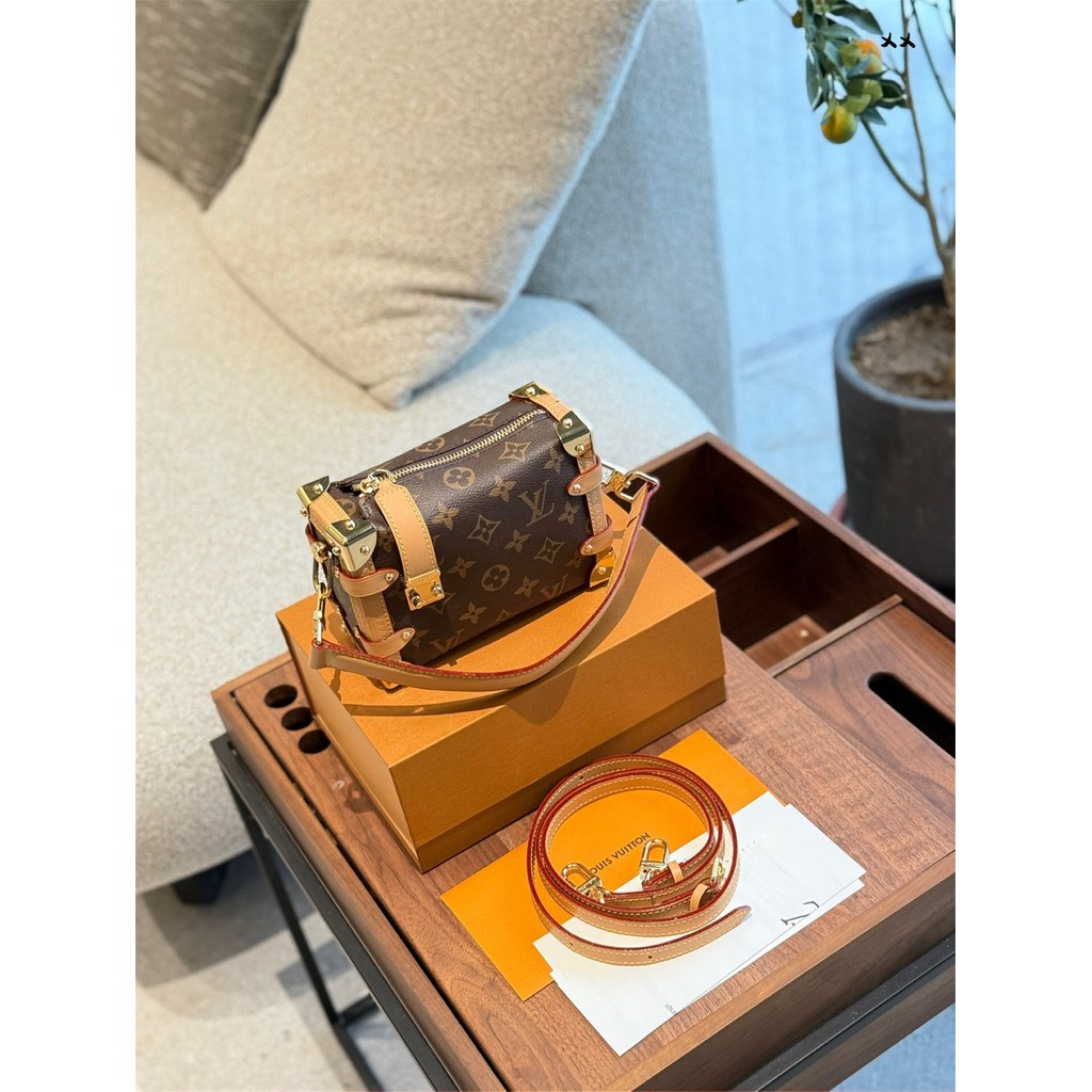 Printed Small square box bag Women's Shoulder Bag Fashion Letter ...