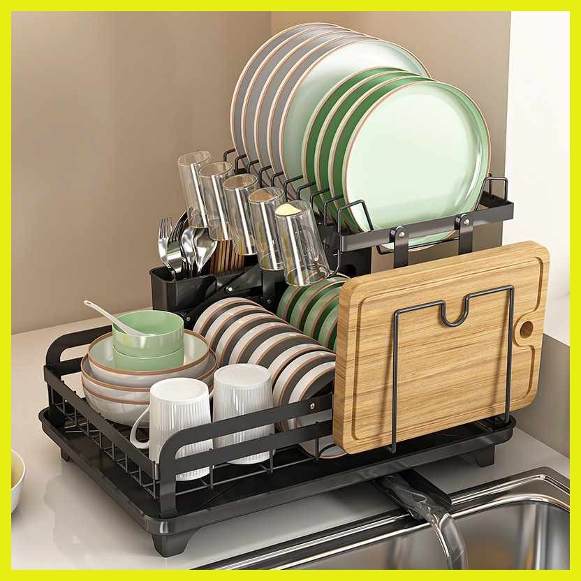 Kitchen@tl'supplies$jx$dish$FY/drain$bJ/rack$zK/kitchen$QS/storage%jI ...