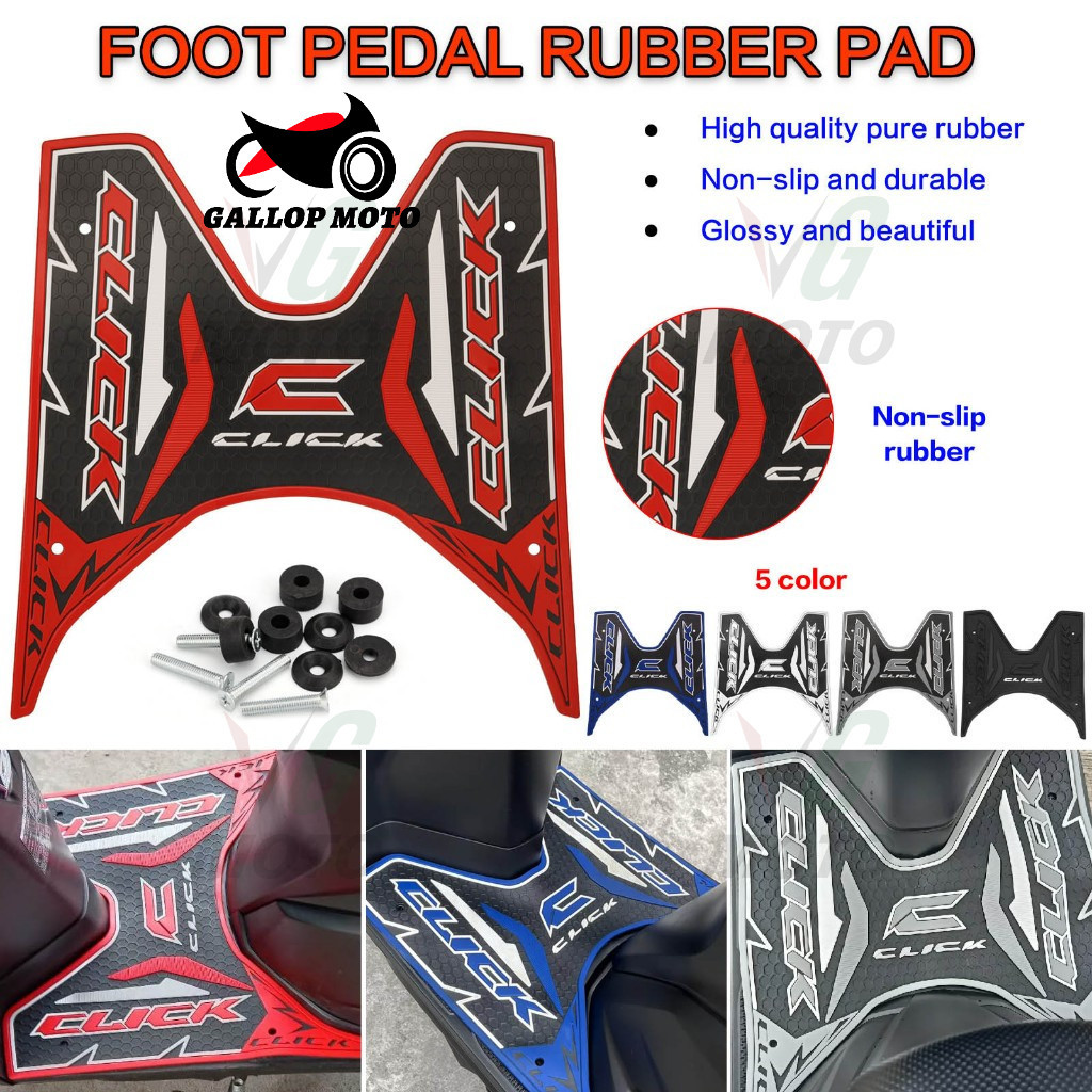 Honda Click 125i /150i V1 V2 V3 Rubber Matting Anti Slip Premium ...
