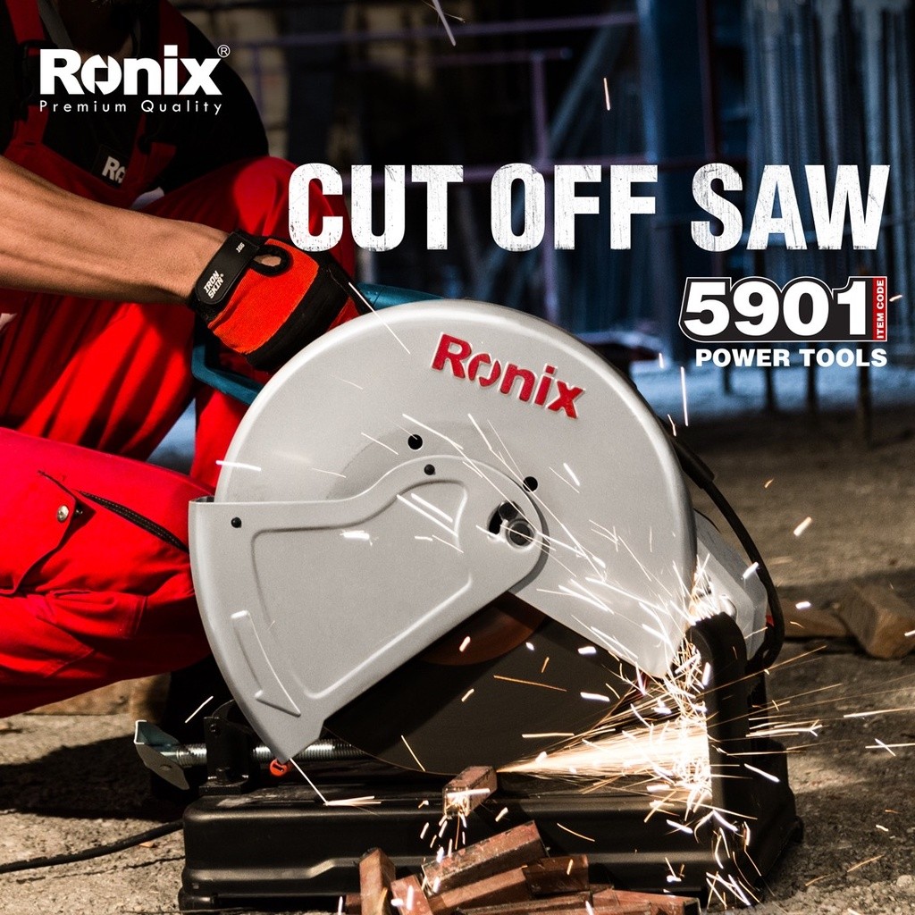 Ronix 5901 Premium Quality Germany Cut-off Saw, 2300W metal cutter Cut ...
