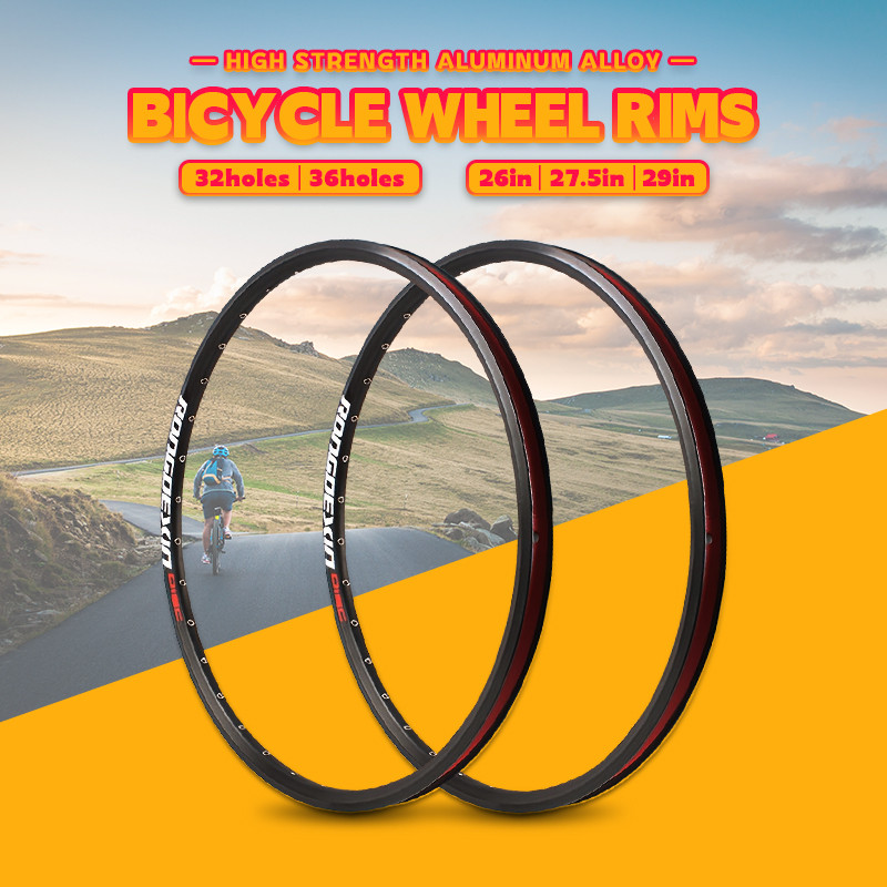 2pcs Bike RIM Eyelet 36H and 32H Aluminum Alloy with DISC 26/27.5/29R ...