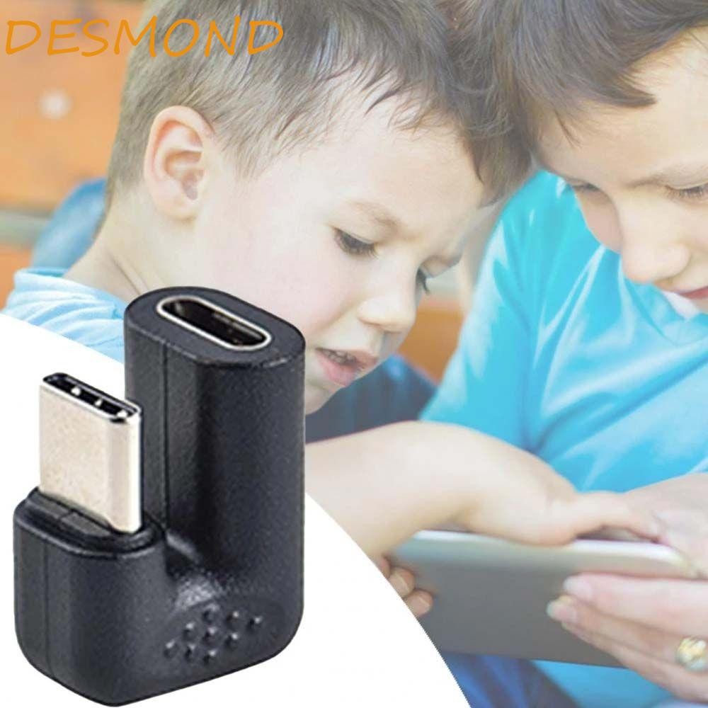 DESMOND USB-C Converter Extension Cord Adapter Tablet 360° Angled USB 3 ...