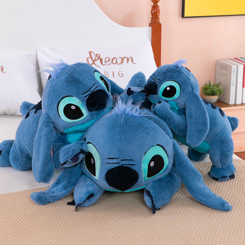 Cartoon Stitch Pillow Plush Toy Cute Stitch Muppet Sleeping Cushion ...