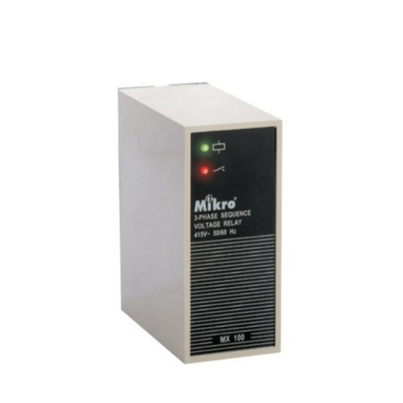 Mikro MX100 voltage protection relay with base | Shopee Philippines